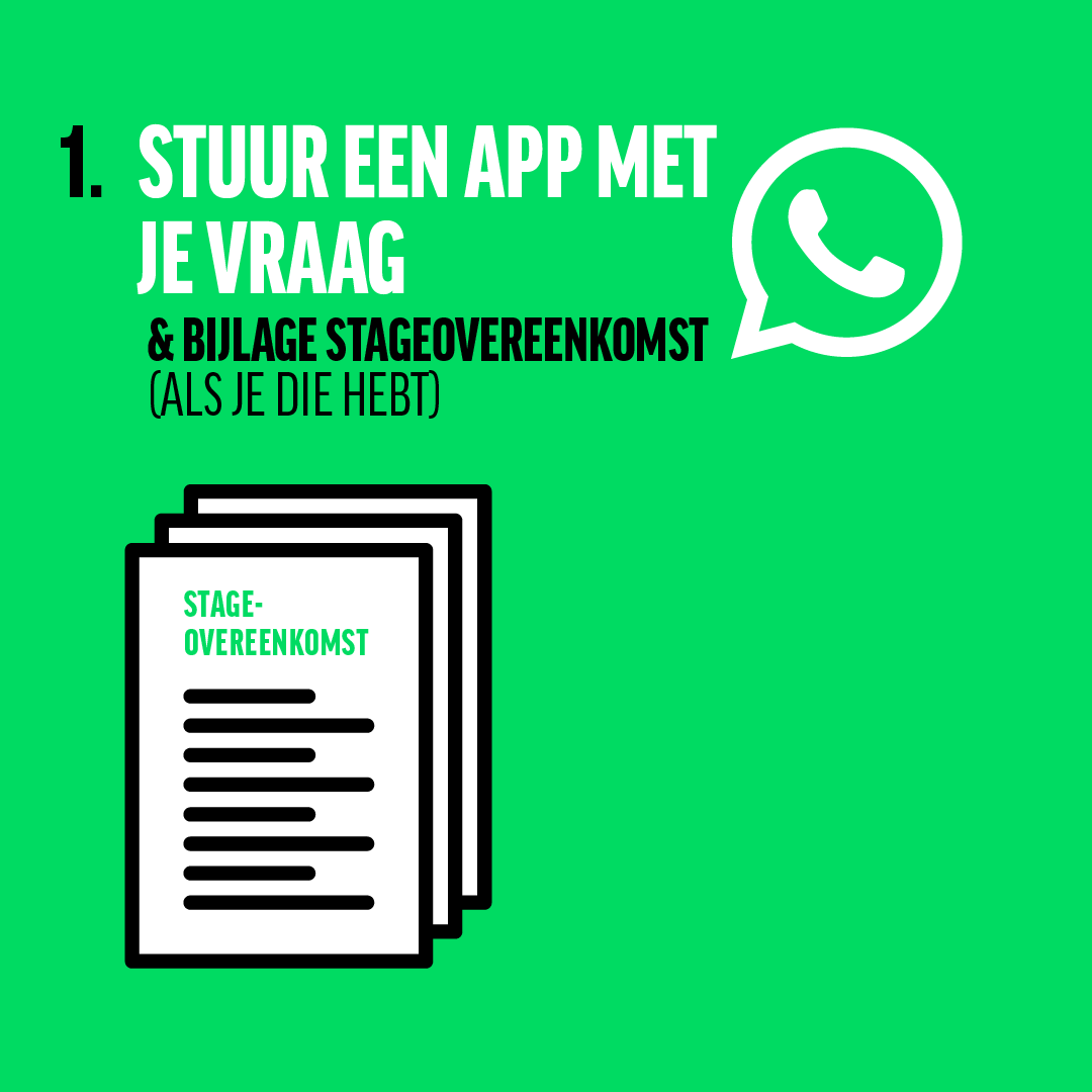 Stageovereenkomst laten checken - FNV Young & United